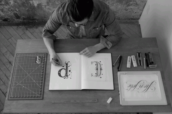 Hand Lettering by Ben Johnston – Fubiz Media