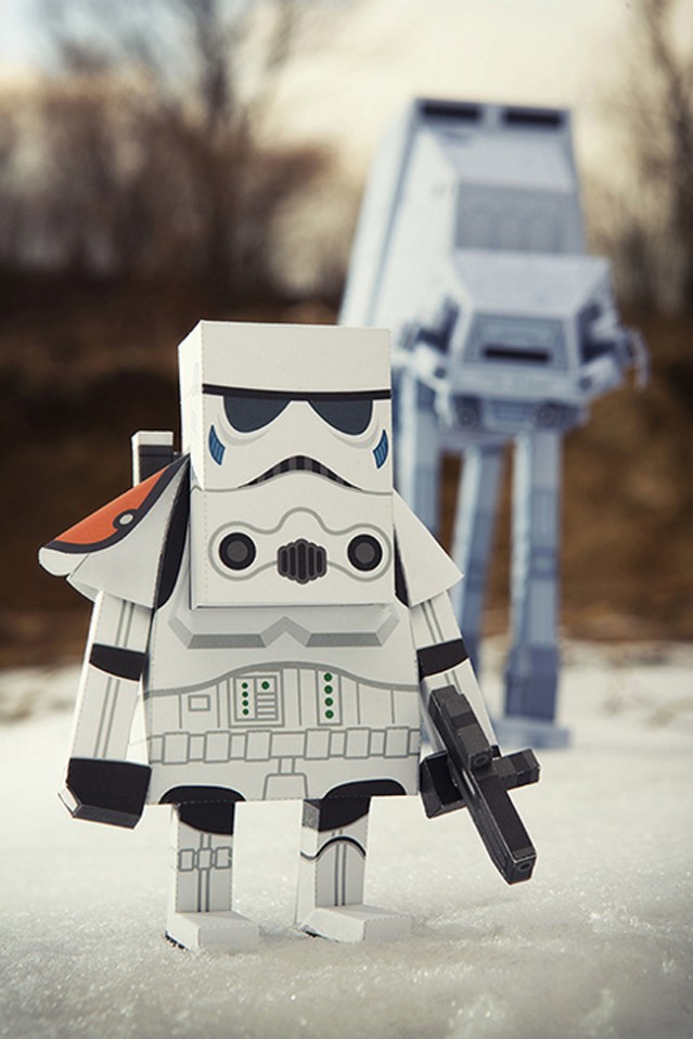 Star Wars Paper Toys – Fubiz Media