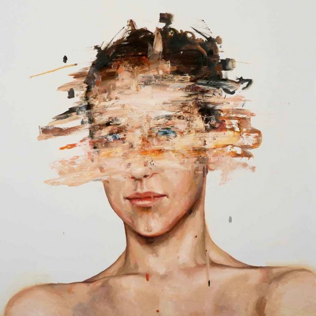 Destroyed Paintings by Cesar Biojo – Fubiz Media