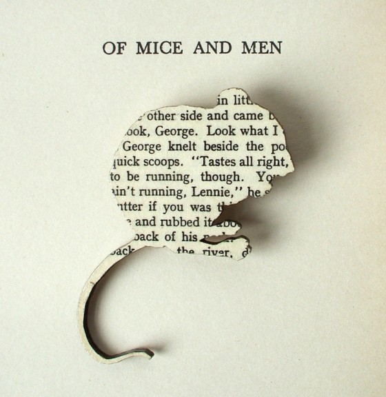 Classic Books Recycled Into Brooches – Fubiz Media