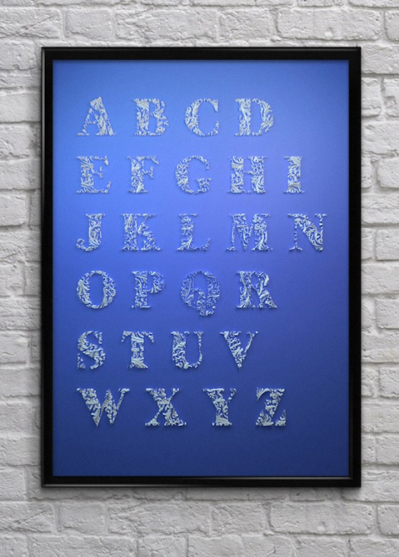 Paper Alphabet by Dan Hoopert – Fubiz Media