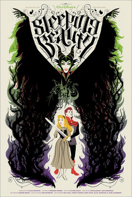 Reinvented Disney Posters by Mondo – Fubiz Media