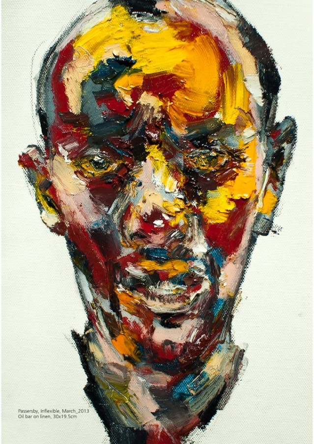 Abstract Portraits Paintings – Fubiz Media