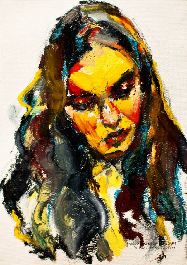 Abstract Portraits Paintings – Fubiz Media