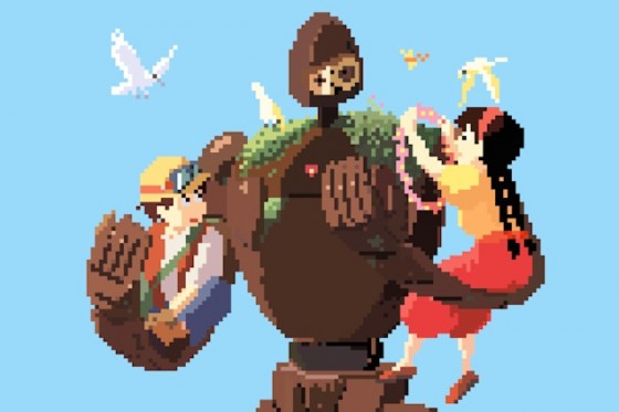 8-bit Ghibli – Fubiz Media