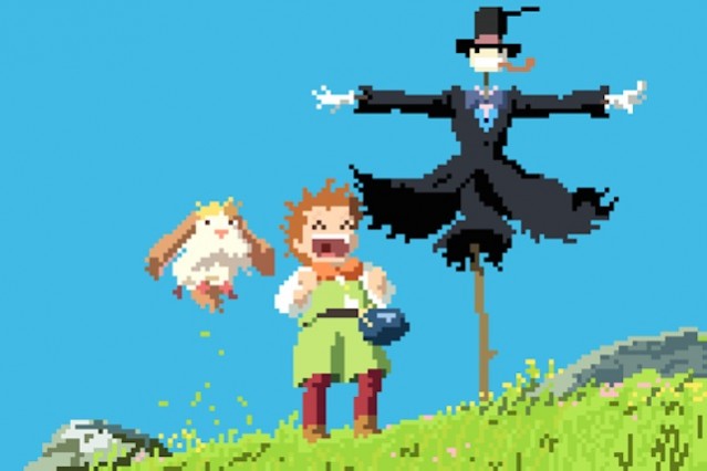 8-bit Ghibli – Fubiz Media