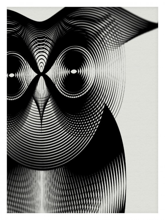 Drawing Animals using Moirée Patterns – Fubiz Media