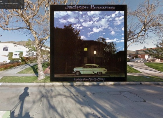 Classic Album Covers in Google Street – Fubiz Media