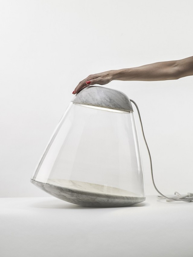 Beautiful Glass And Marble Light – Fubiz Media