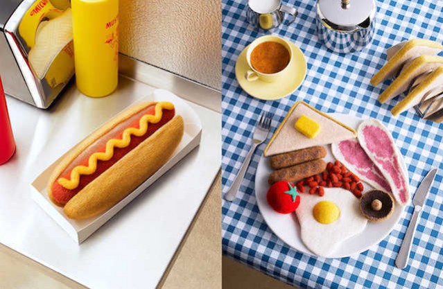 Playful Knit Comfort Food Art – Fubiz Media
