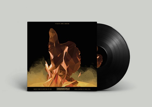 Vinyls Covers Redesigned With Triangles – Fubiz Media