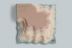 Land Rover Topographic Calendar – Fubiz Media