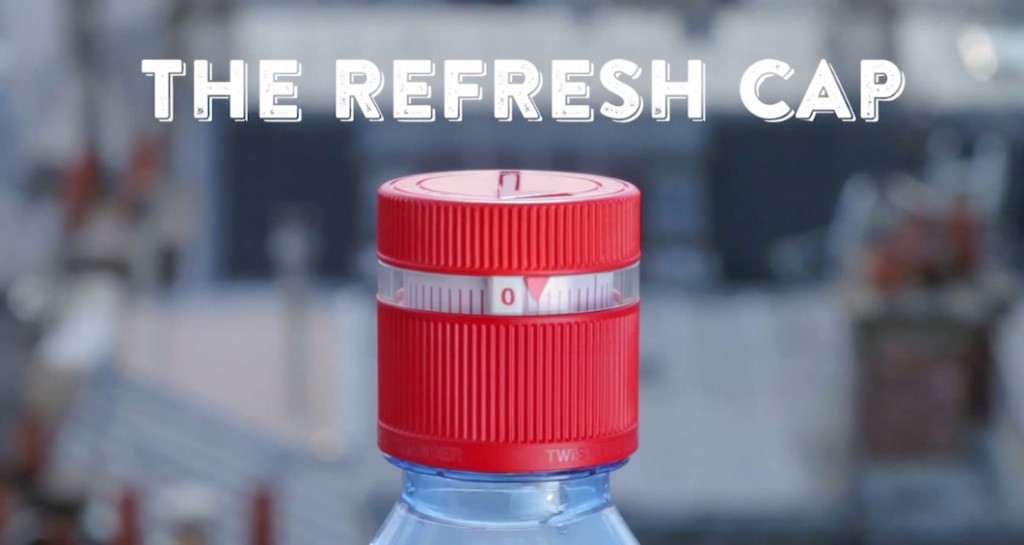 Vittel Refresh Cap – Fubiz Media