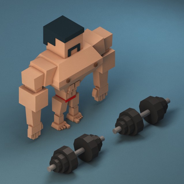 30 Isometric Renders in 30 Days – Fubiz Media