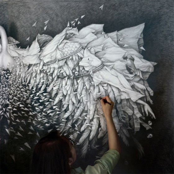 Faramita Swan Drawing – Fubiz Media