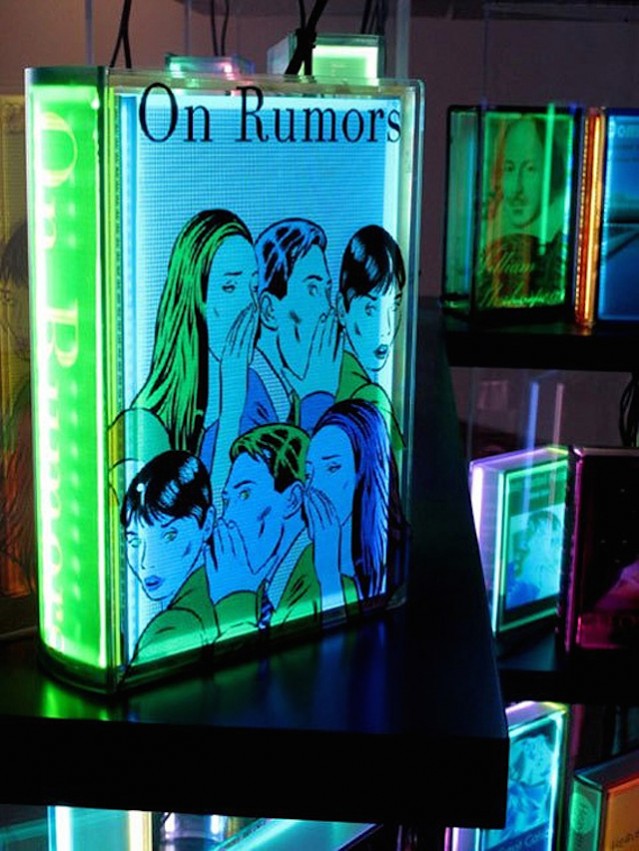 Luminous Neon Books by Airan Kang – Fubiz Media
