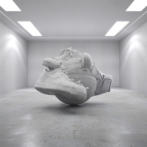 Basketball Sculpture With Sneakers – Fubiz Media