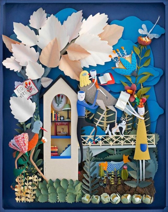 Paper Art Illustrations by Elsa Mora – Fubiz Media