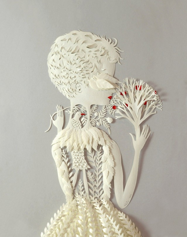 Paper Art Illustrations by Elsa Mora – Fubiz Media