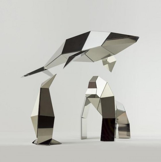 Poligon Folded Sculpture – Fubiz Media