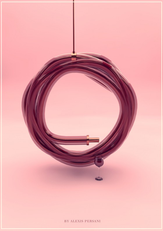 3D Creative Alphabet by Alexis Persani – Fubiz Media