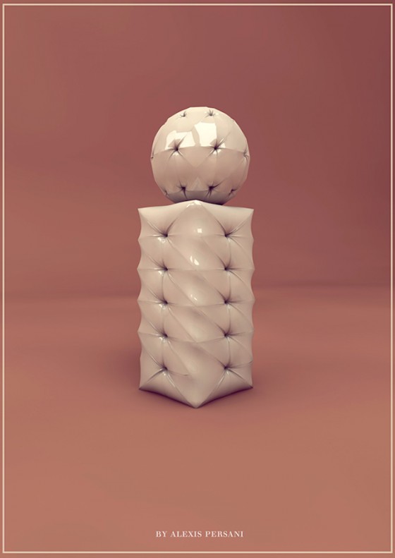 3D Creative Alphabet by Alexis Persani – Fubiz Media