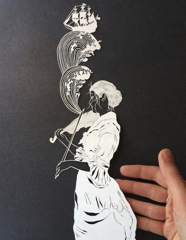 Handmade Papercut Art – Fubiz Media