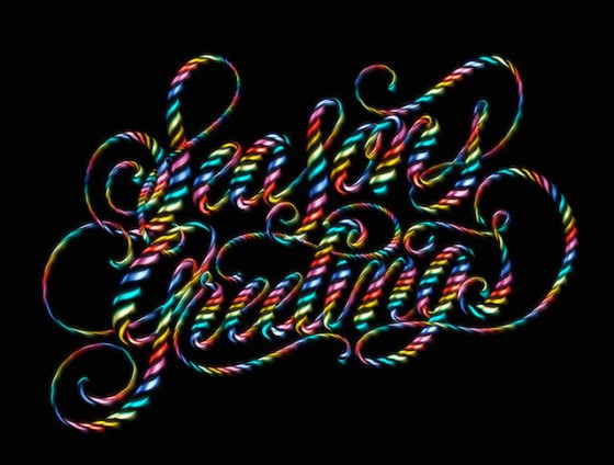 Luke Lucas 3D Typography – Fubiz Media