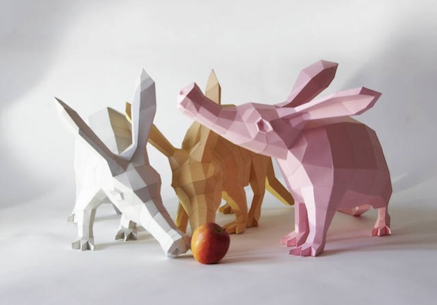 Papercraft Animals Series – Fubiz Media