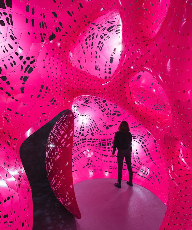 Pink Cave Installation – Fubiz Media