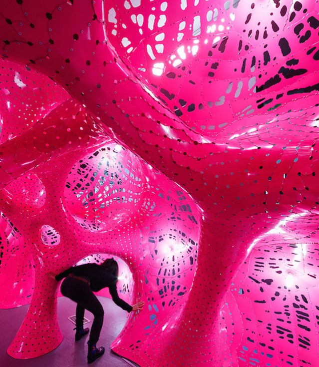 Pink Cave Installation – Fubiz Media