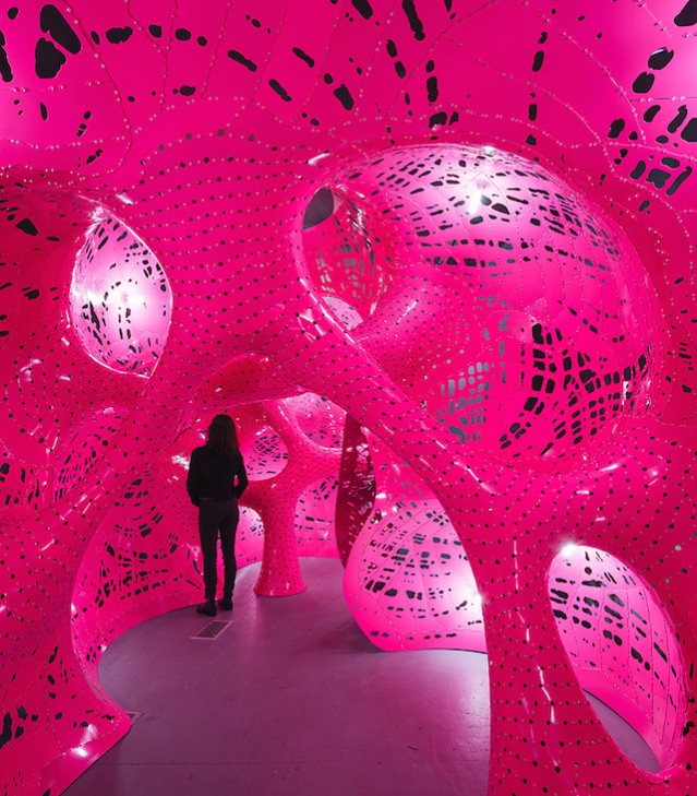 Pink Cave Installation – Fubiz Media
