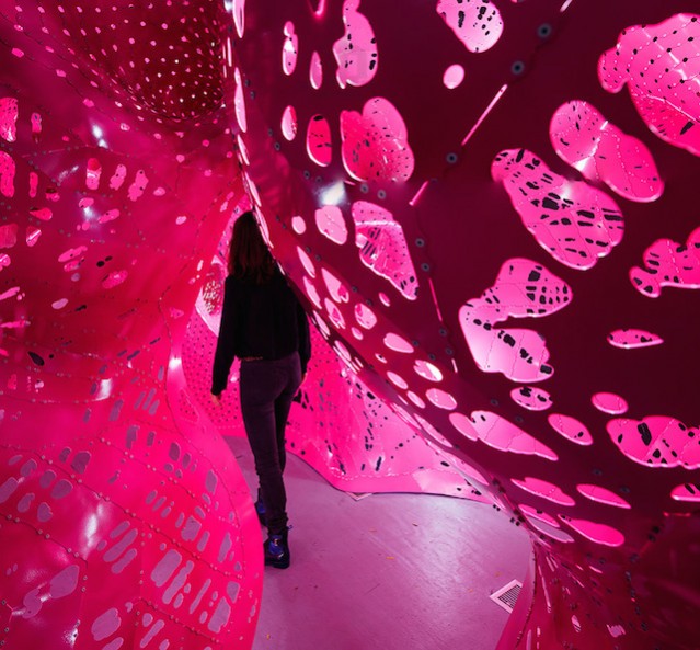 Pink Cave Installation – Fubiz Media