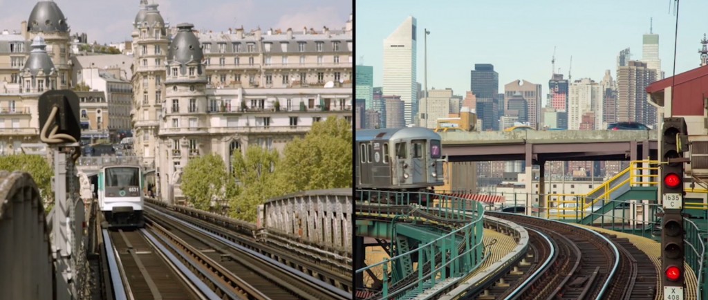 Split Screen of Paris vs New York – Fubiz Media