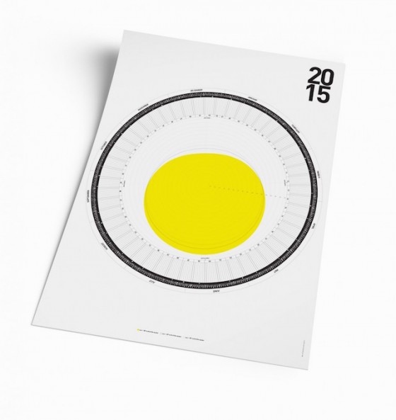 Circular Calendar 2015 – Fubiz Media
