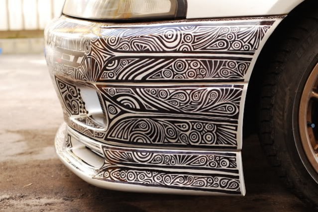 Customized Car With A Marker – Fubiz Media