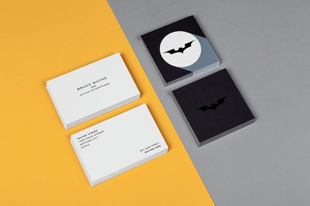 Business cards for pop culture characters with “Double Lives” – Fubiz Media