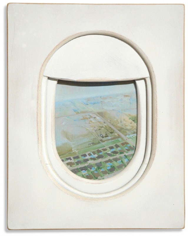 Views From A Plane’s Window Paintings – Fubiz Media