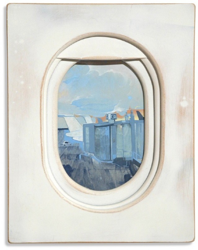 Views From A Plane’s Window Paintings – Fubiz Media