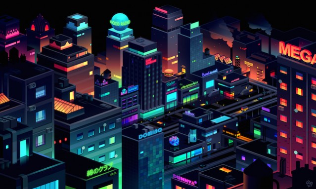 Amazing City Lights Illustrations – Fubiz Media
