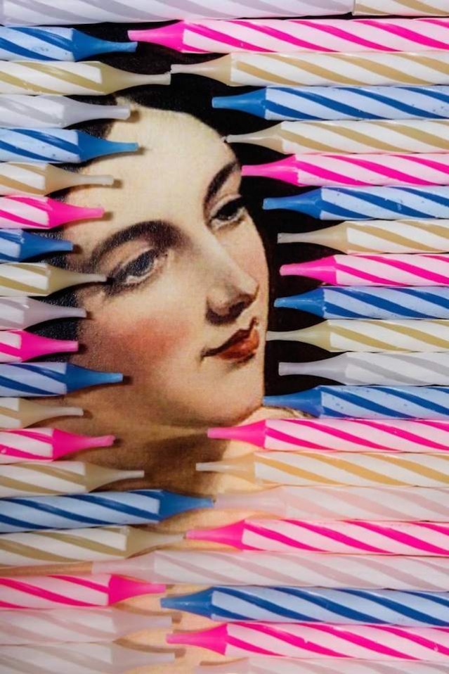 Classical Paintings Covered with Colorful Elements – Fubiz Media