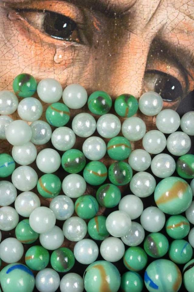 Classical Paintings Covered with Colorful Elements – Fubiz Media