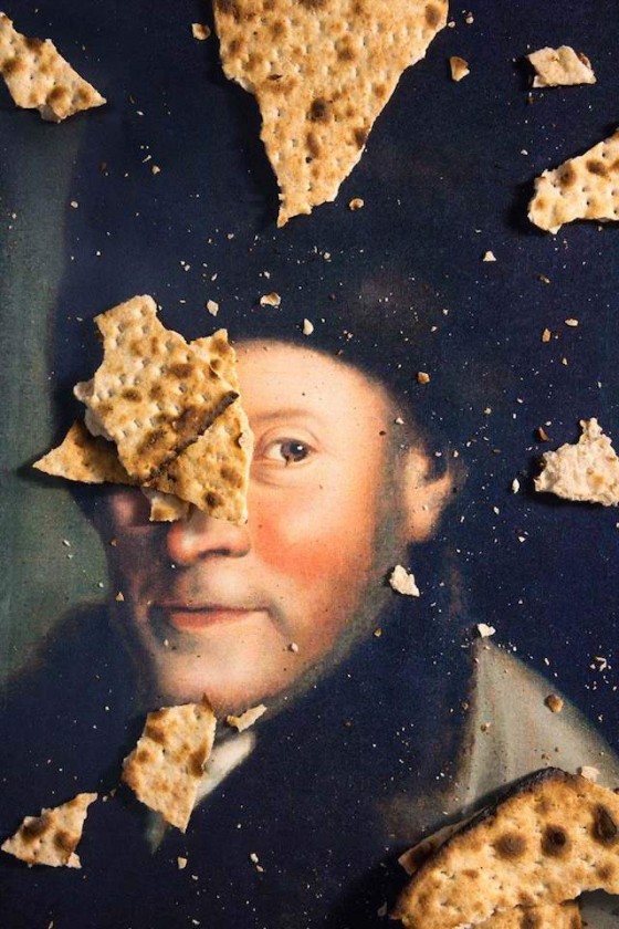 Classical Paintings Covered with Colorful Elements – Fubiz Media