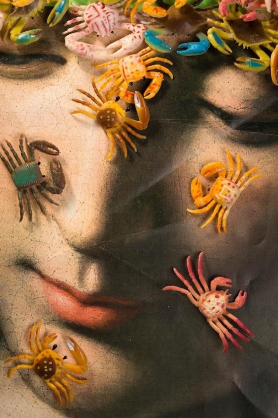 Classical Paintings Covered with Colorful Elements – Fubiz Media