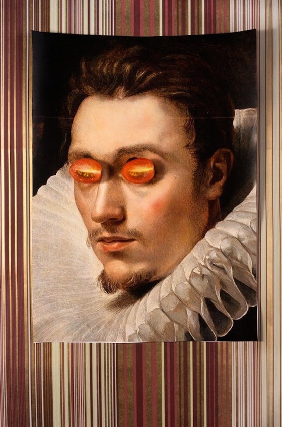 Classical Paintings Covered with Colorful Elements – Fubiz Media