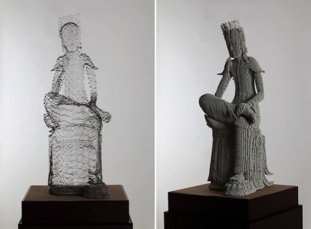 Disappearing Paper Sculptures – Fubiz Media