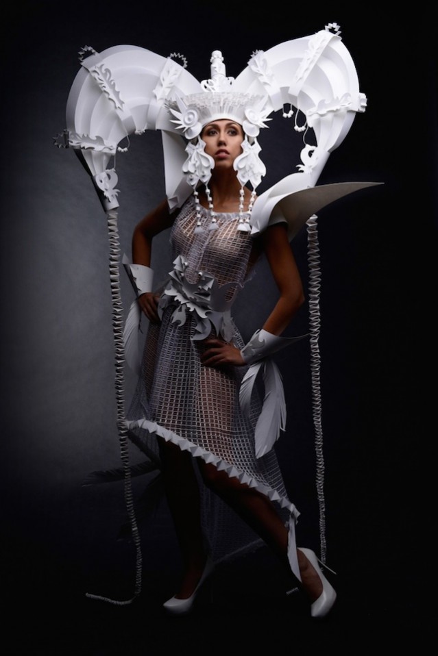 Folkloric Costumes in Paper Craft – Fubiz Media
