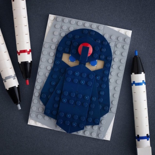 LEGO Portraits of Famous Characters – Fubiz Media