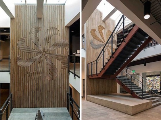 Nike Wood Feature Wall – Fubiz Media