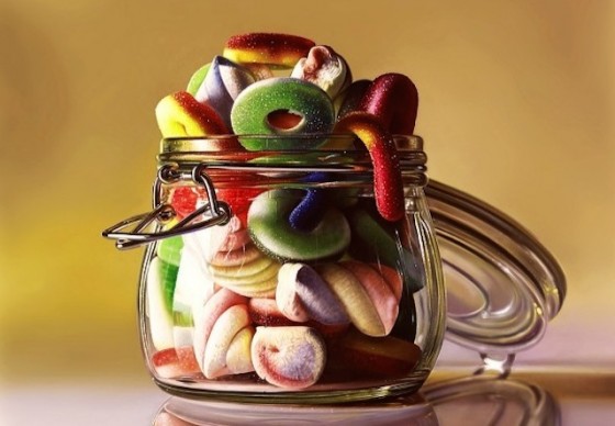 Stunning Hyper Realistic Candy Paintings – Fubiz Media
